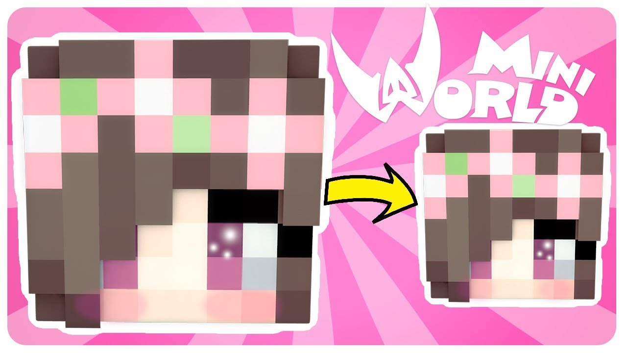 COMO HACER LA CABEZA DE LIN GAMES EN MINIATURA 😱 (No es minecraft :v ...