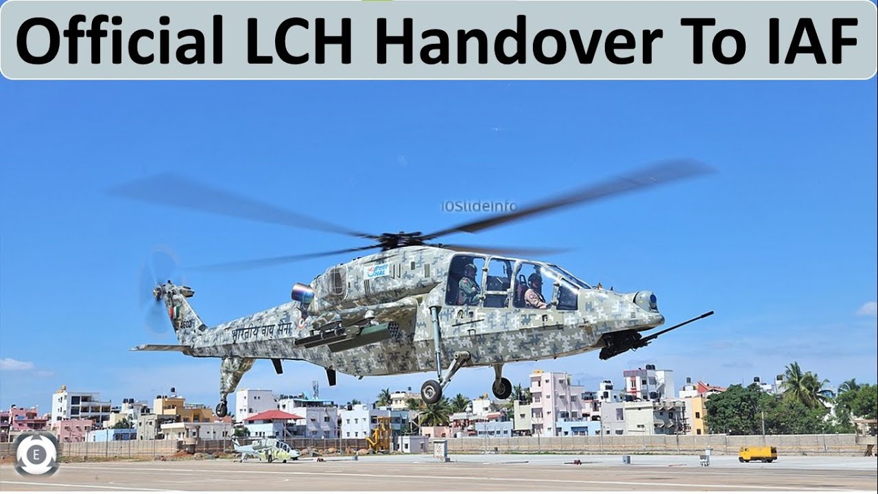 Official LCH Handover To Indian Air Force | Tipnis Grey Livery - YouTube