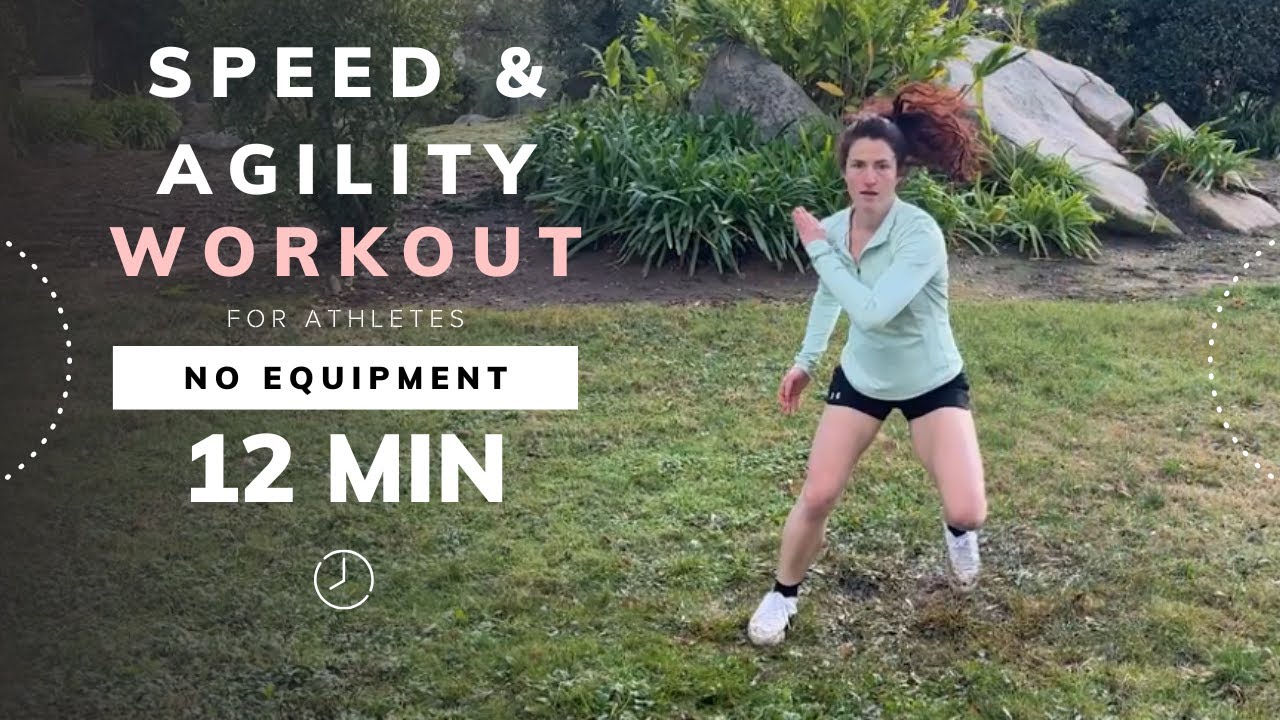 12-Min Speed & Agility Workout for Athletes (No Equipment) - YouTube