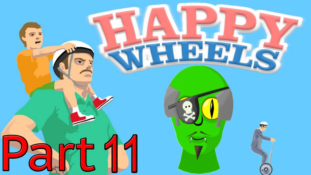 Happy Wheels - MAKE A FACE! - Part 11 - YouTube
