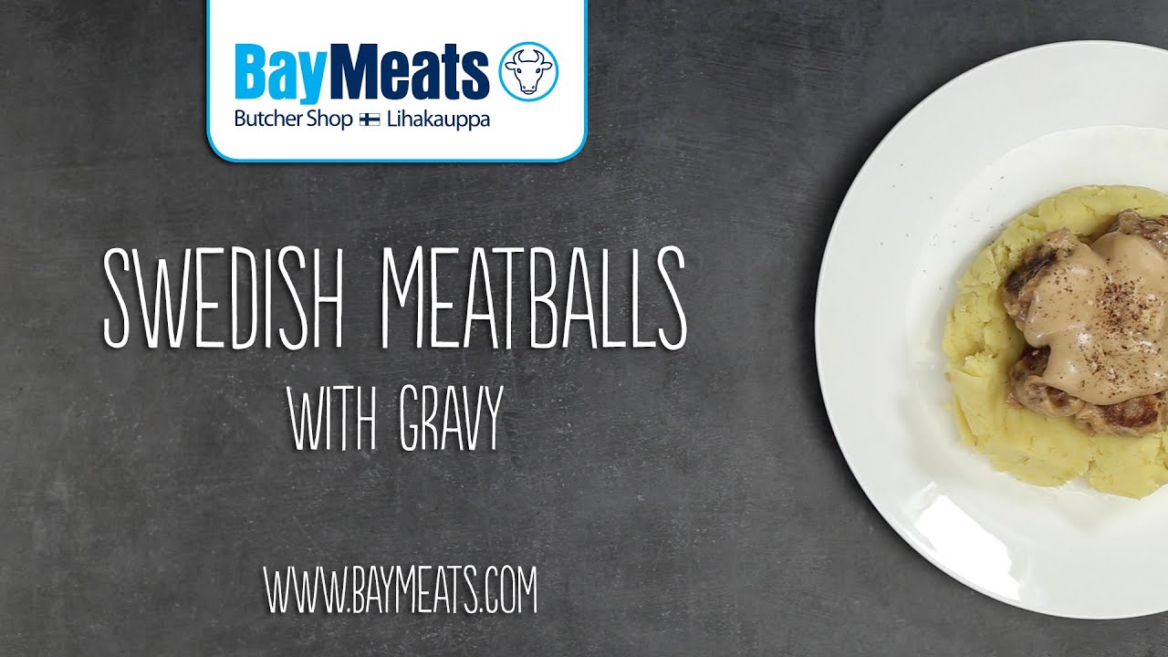 Bay Meats Butcher Shop's Swedish Meatballs - YouTube