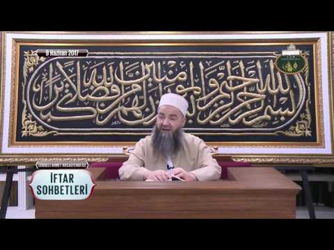 Cübbeli Ahmet Hoca Efendi ile İftar Sohbetleri 9 Haziran 2017
