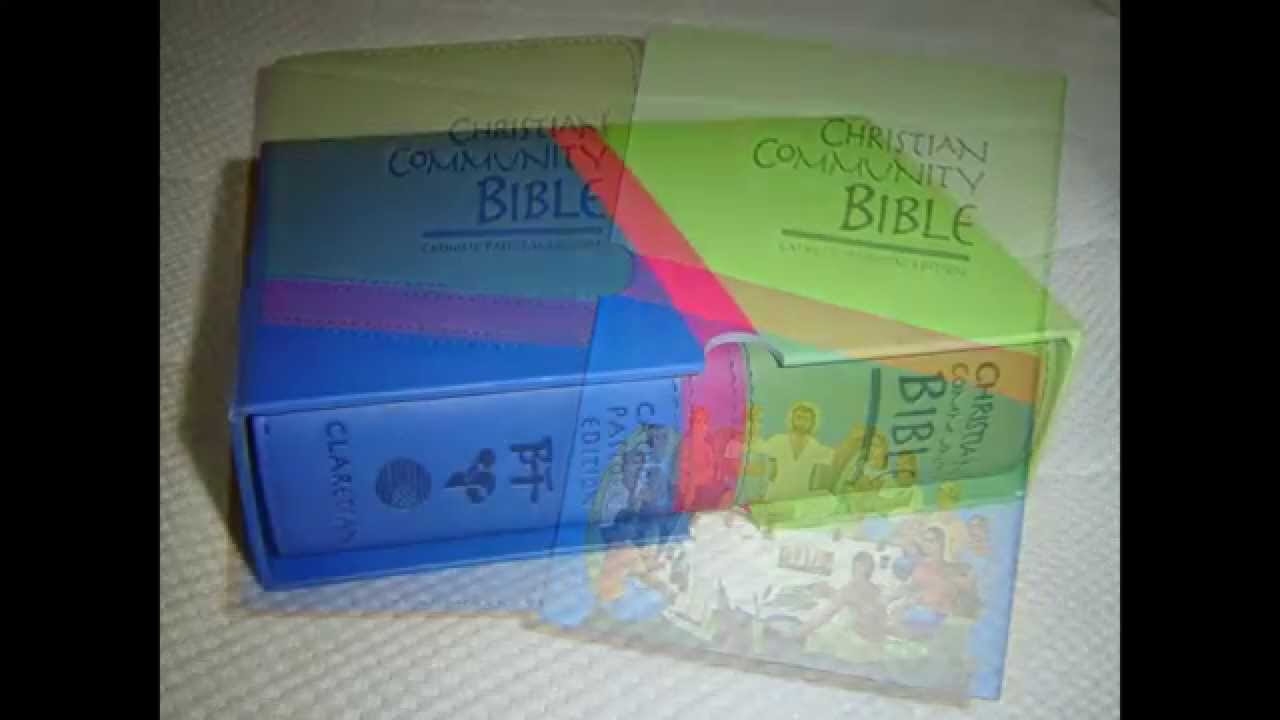 Christian Community Bible with Study Notes / Catholic Pastoral Edition ...