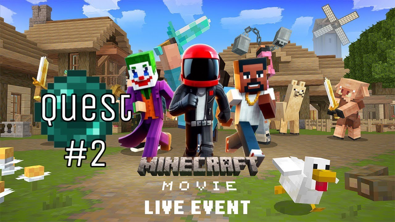 Achieving The Movie Cape! Minecraft Movie Event DAY 2 - YouTube