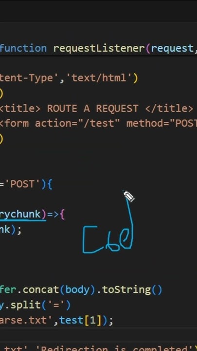 PARSING A REQUEST BODY IN 60 SECONDS!!!! - YouTube