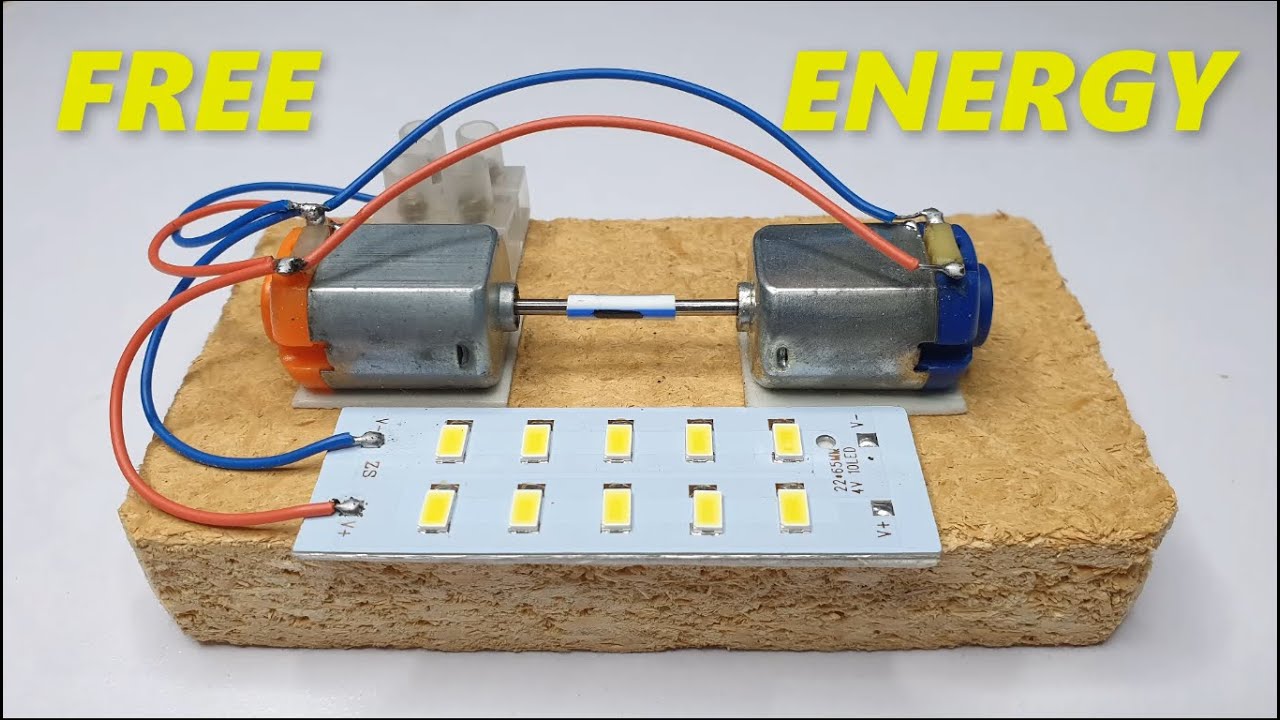 Free energy Generator | Free Energy | How to make free energy | Magnet ...