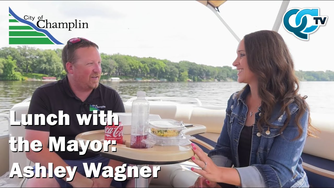 Lunch with the Mayor: Ashley Wagner | Champlin, MN | QCTV - YouTube