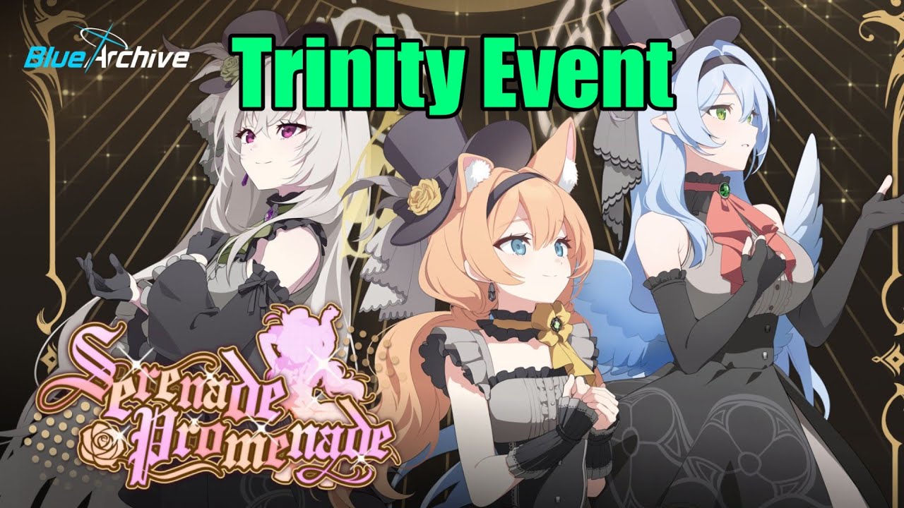Blue Archive Trinity Event #2 (Serenade Promenade) + Idol Pulls (again ...