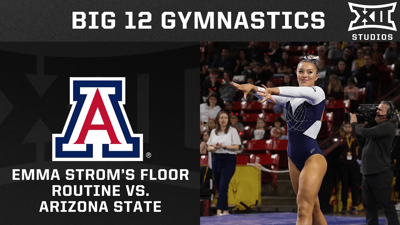Arizona's Emma Strom Floor Routine vs Arizona State (1.26.25) | Big 12 ...