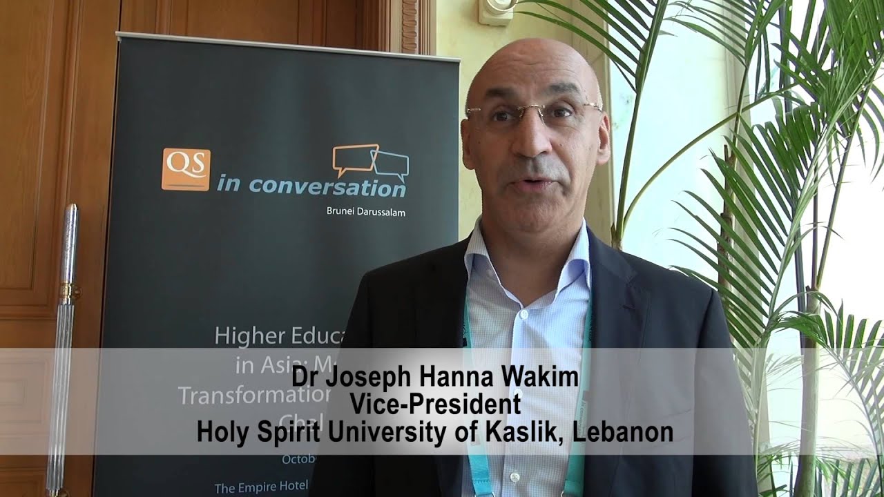 Interview with Dr Joseph Hanna Wakim at QS in conversation, Brunei ...