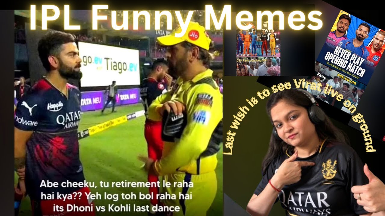 IPL Funny Memes || Memes Reaction || RCB || Virat Kohli || ipl funny ...
