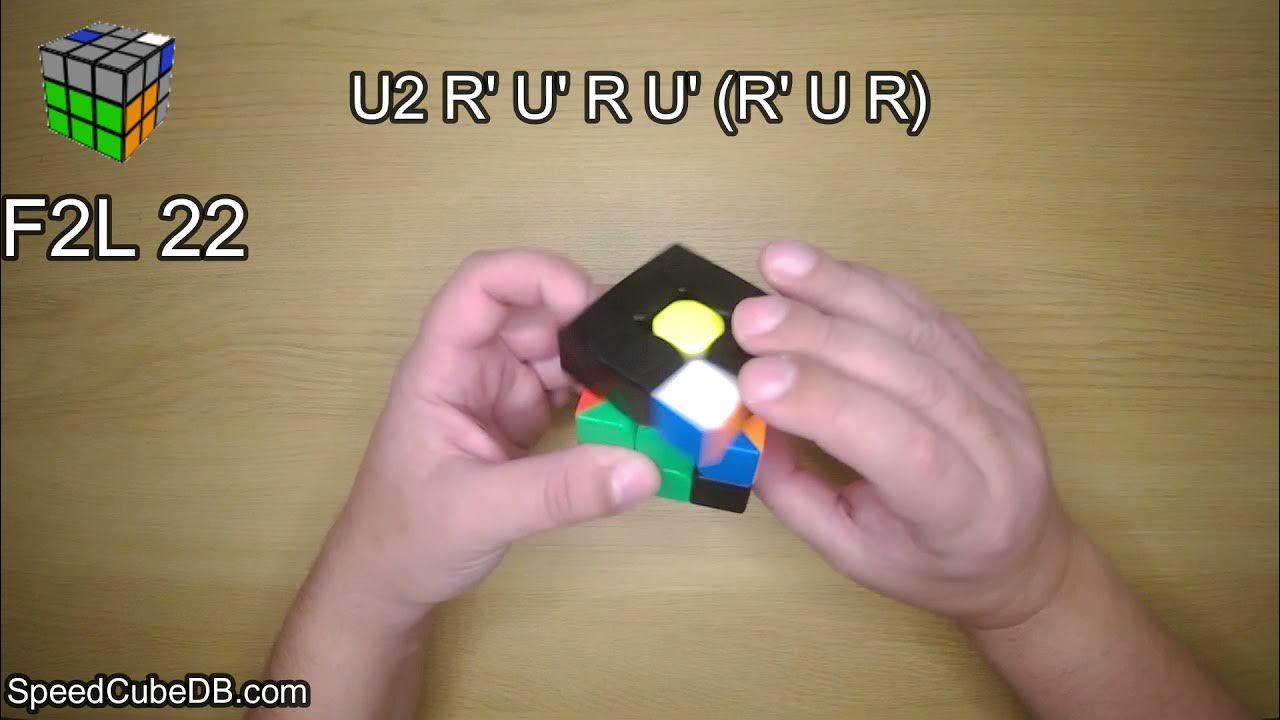 F2L Algorithms, BR Slot - F2L 22 - YouTube