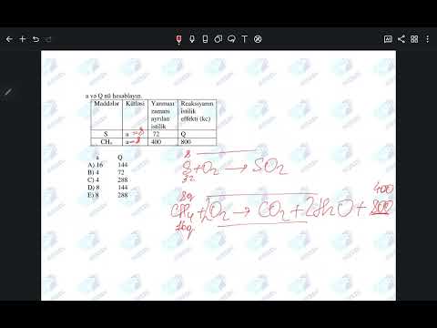 Mövzu Sınaq İmtahanı 4 Kimya 10-cu sinif (IV blok)