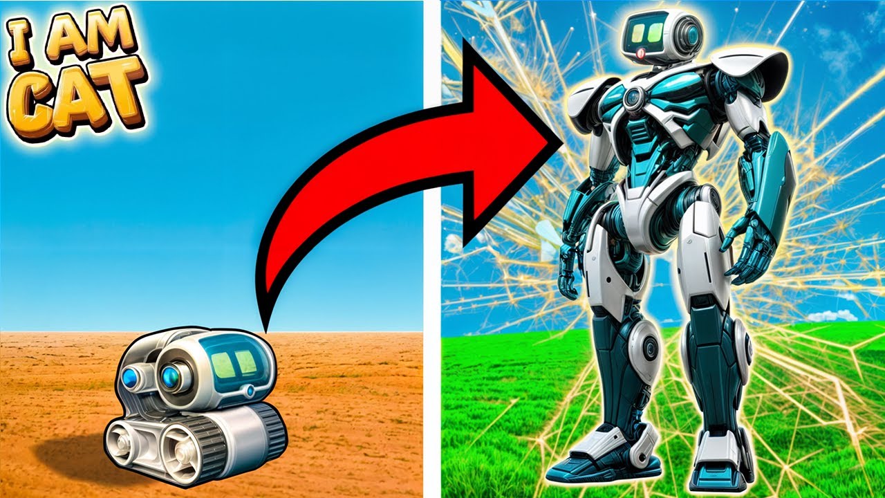 ¿Puedo MEJORAR al ROBOT? (I Am cat VR) - YouTube