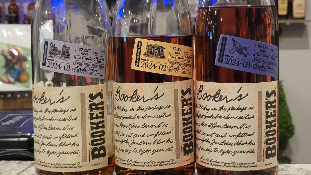 Booker's 2024-03 MASTER DISTILLER BATCH!!! - YouTube