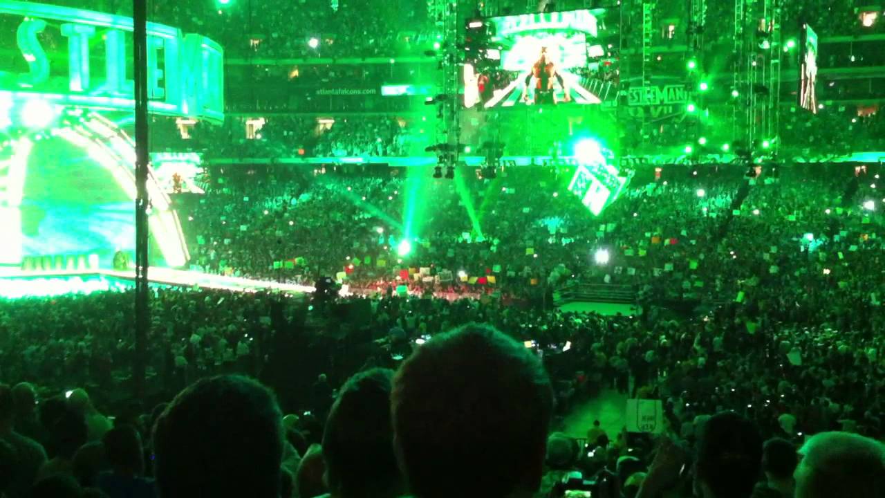 Wrestlemania 27 Triple H Entrance - YouTube