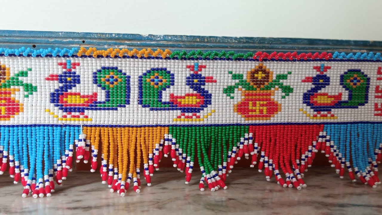 Khatli work Dal moti Toran - YouTube