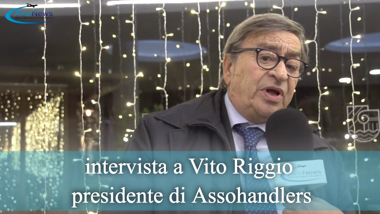 AVIONEWS intervista il presidente di Assohandlers Vito Riggio - YouTube