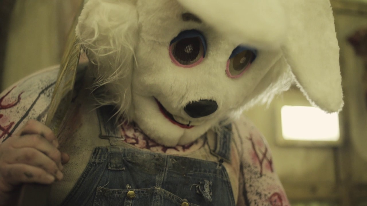 Butcher Bunny Interactive Scavenger Hunt - Easter Haunted House - YouTube
