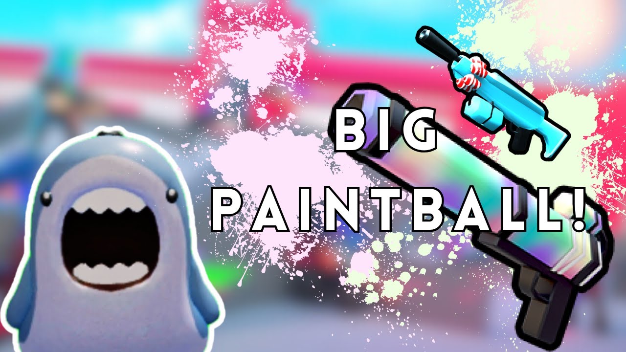 ROBLOX BIG PAINTBALL!| Playing Big Paintball in *SPEED* - YouTube
