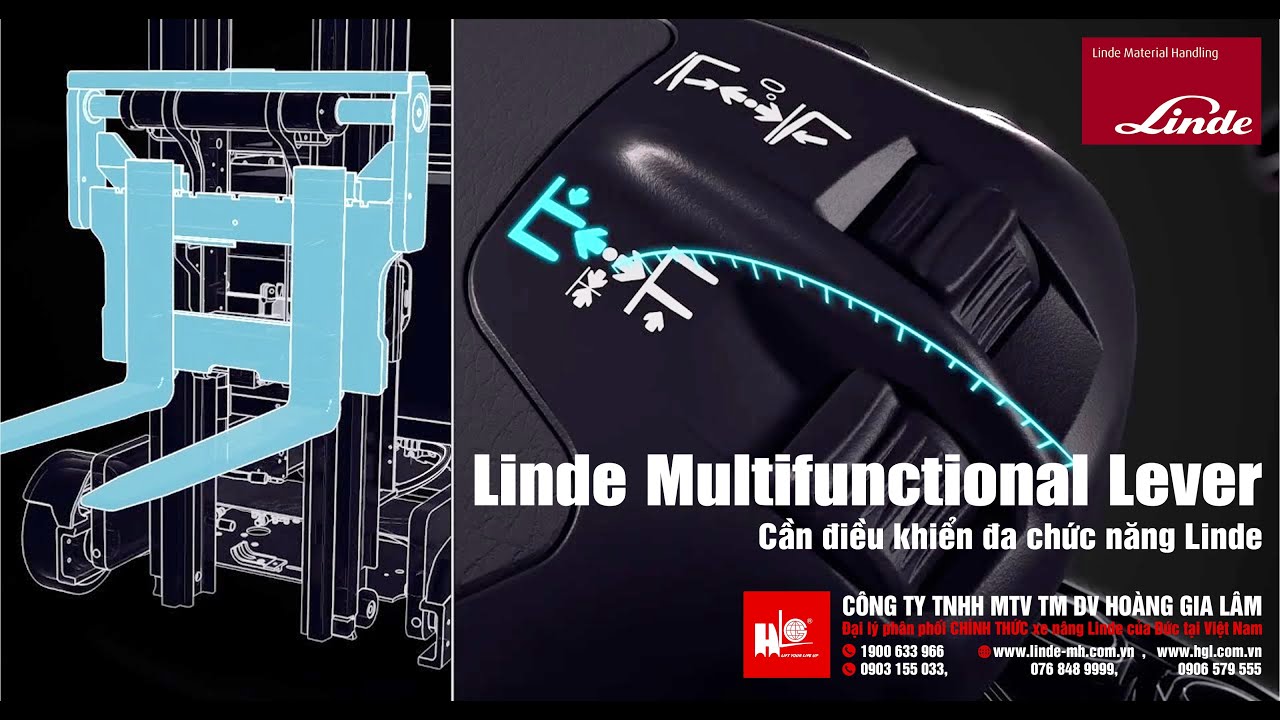 Linde Multifunctional Lever - Cần điều khiển đa chức năng Linde - YouTube