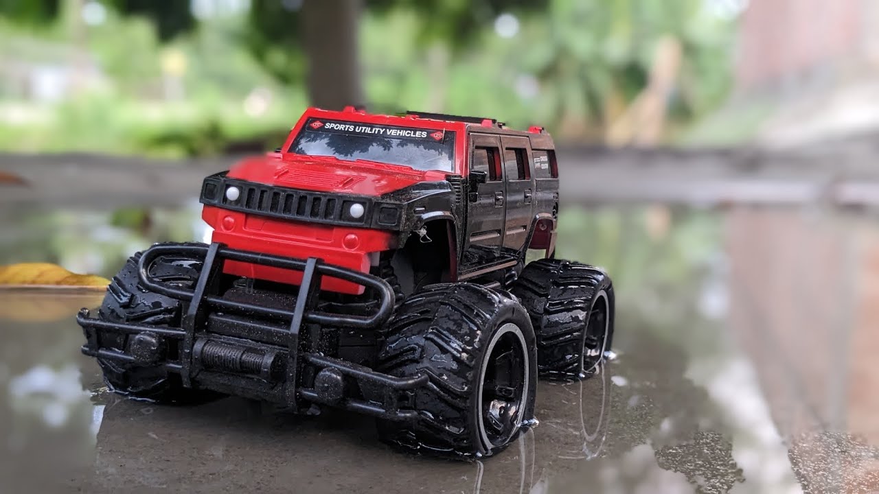 RC Monster off road Car | Riding Test on the Water | RC Car Racing ...