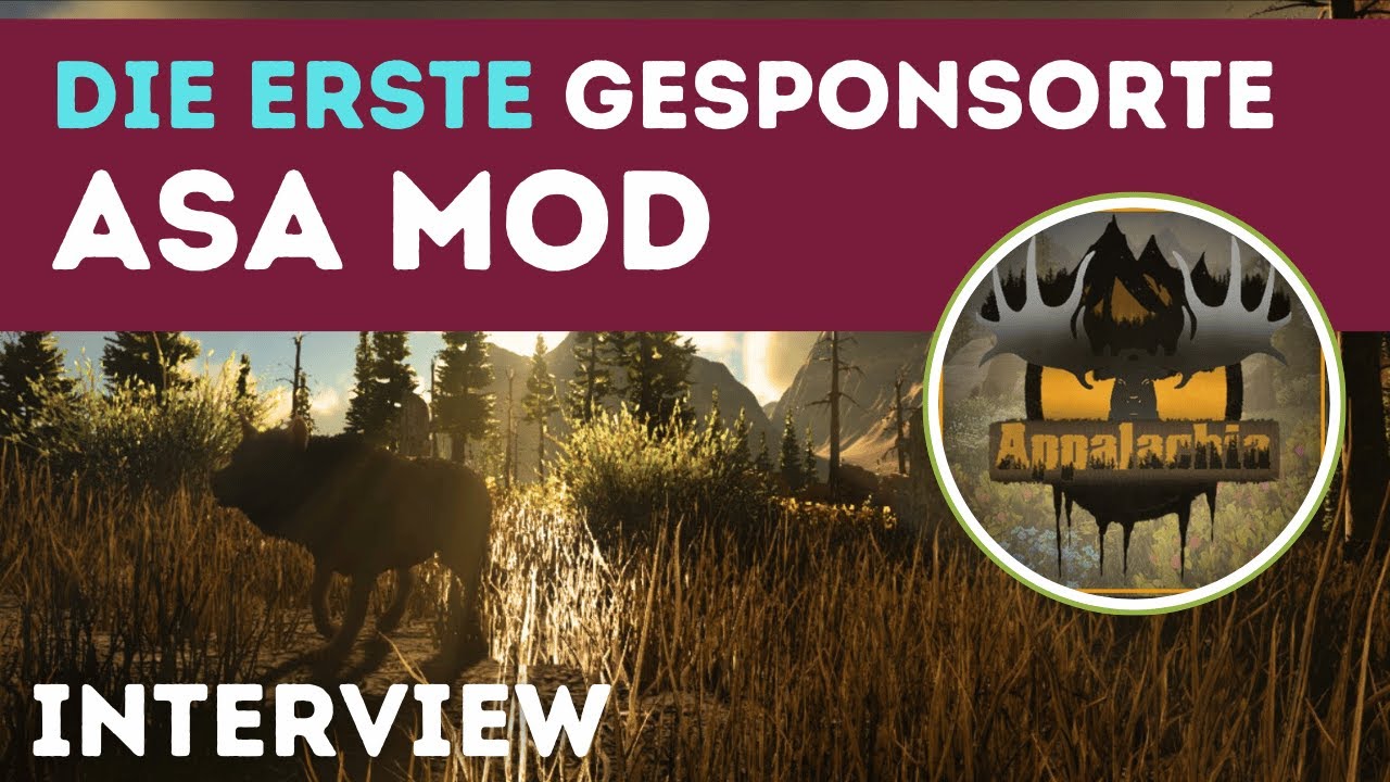 Die ERSTE gesponsorte ARK Ascended Mod Appalachia | Ich sprach mit dem ...
