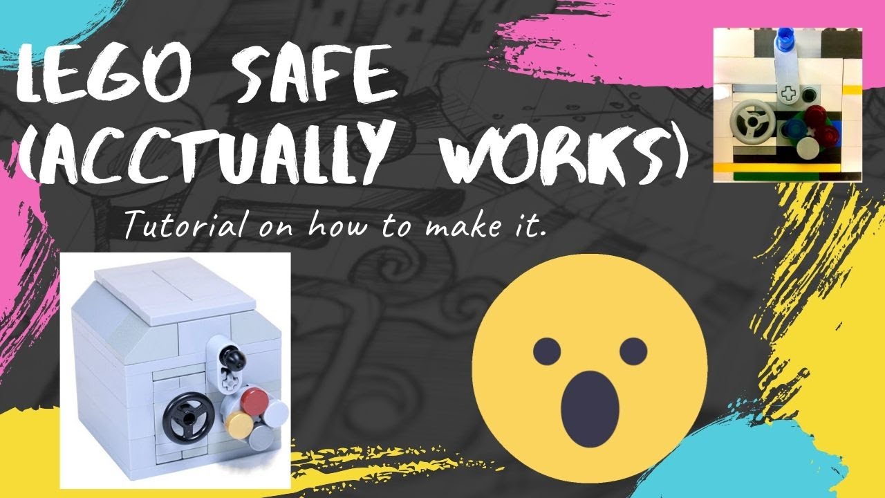 How to make a lego combination safe(actually works) - YouTube