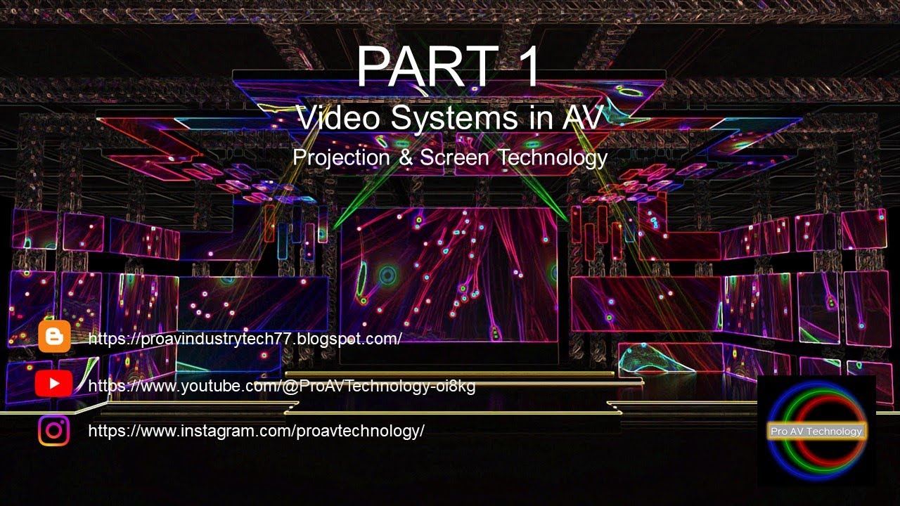 Pro AV Technology - PART 1: Video Systems in Pro AV - YouTube