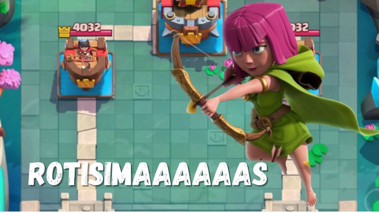 LAS NUEVAS ARQUERAS ESTAN MUY ROTAAAS - CLASH ROYALE - DRAKKEN - YouTube