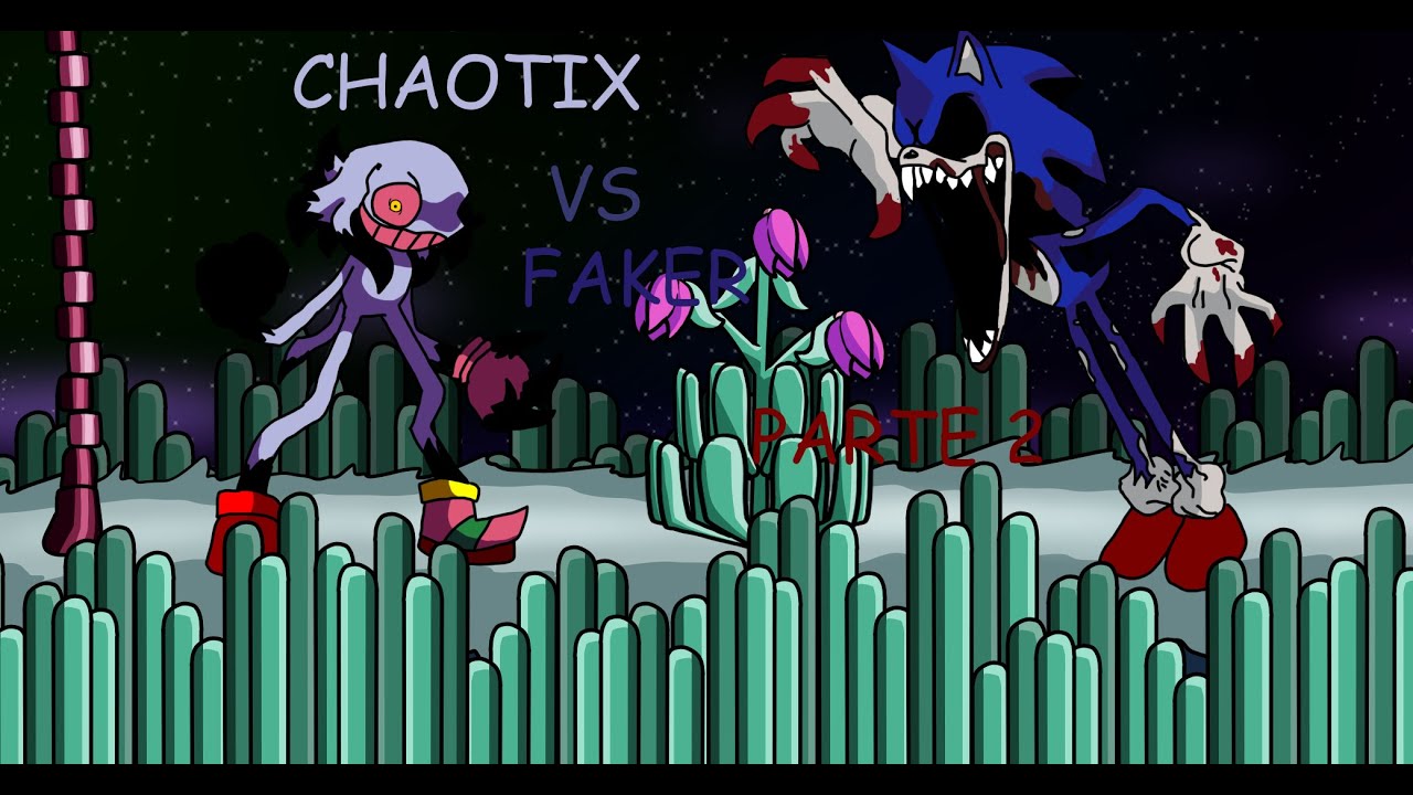 Chaotix VS EXE My horizon - YouTube
