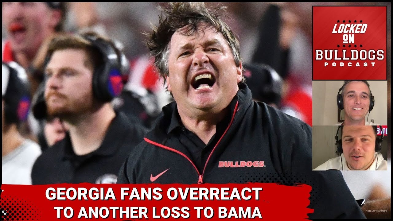 Georgia Football fans overreact to another crushing loss to Alabama ...