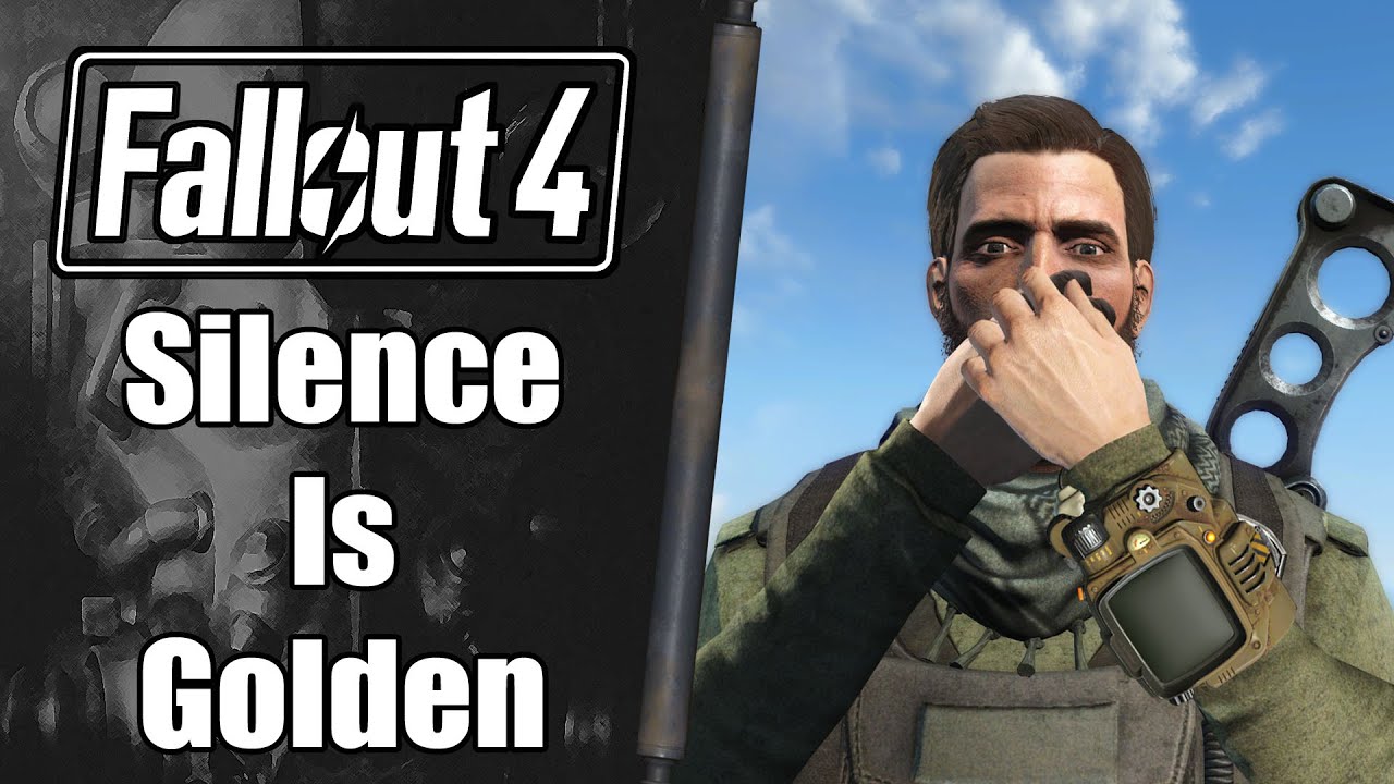 Fallout 4 Mod Review: Silence is Golden (Silent Protagonist) - YouTube