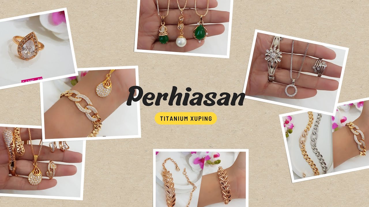 Perhiasan titanium xuping terbaru #gelang #perhiasan #perhiasanxuping # ...
