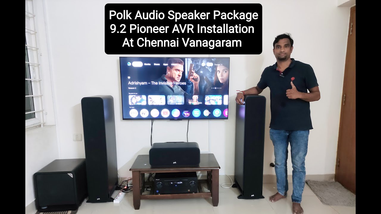 Polk Audio Speaker Package & 9.2 Pioneer AV Receiver Installation ...