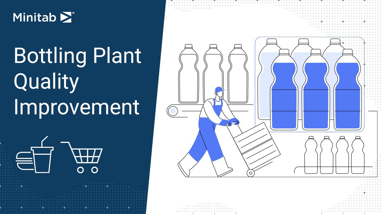 Bottling Plant Quality Improvement with Minitab Real-Time SPC - YouTube