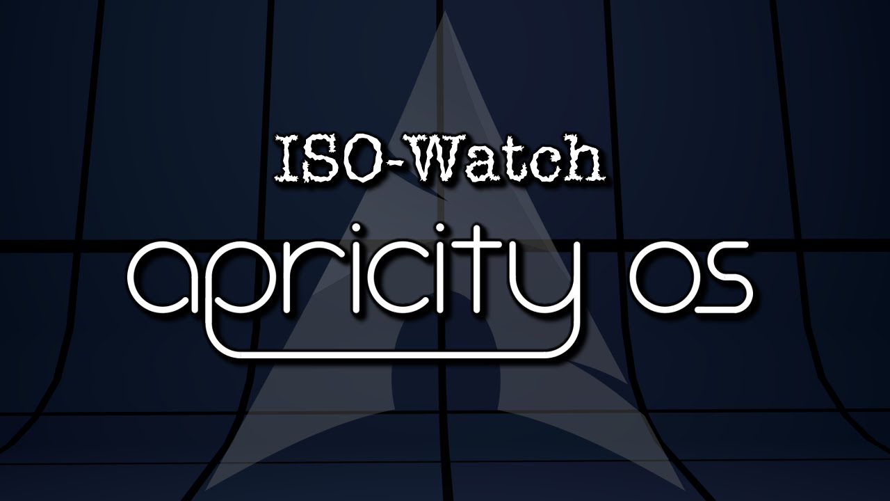 ISO-Watch: Apricity OS - YouTube