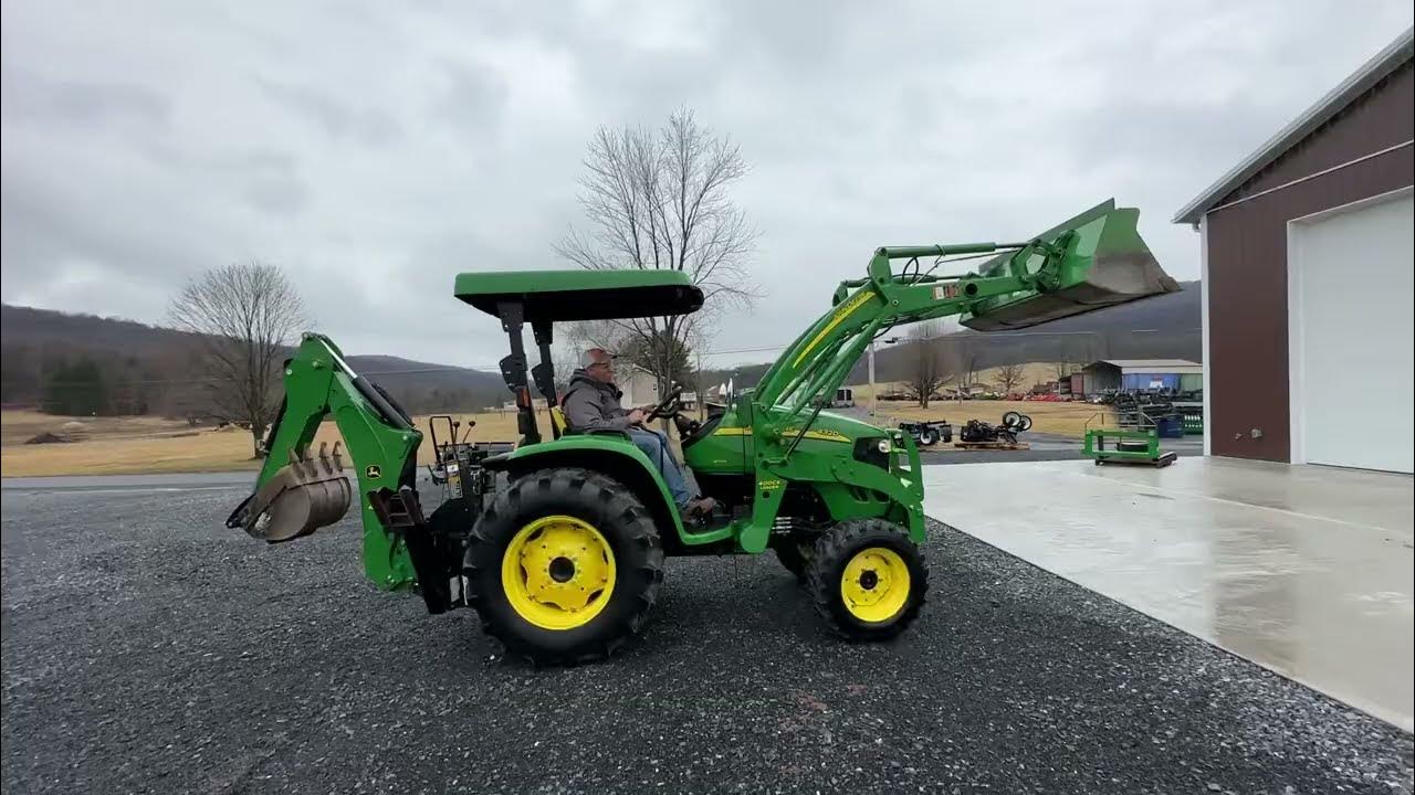 NICE 2008 John Deere 4320 Tractor Loader Backhoe 48 HP Turbo Diesel ...