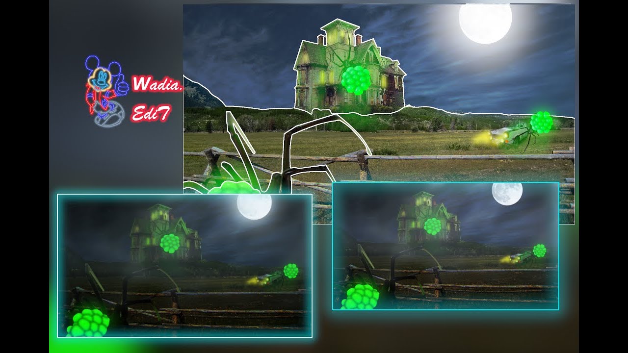 spider-aliens - GIMP Manipulation Tutorial | Photoshop editing in GIMP ...