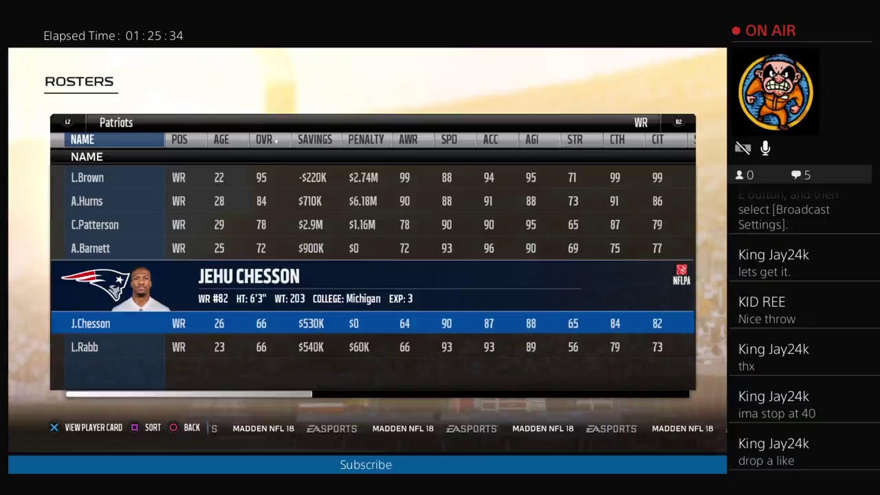 Madden 18 Franchise mode. - YouTube