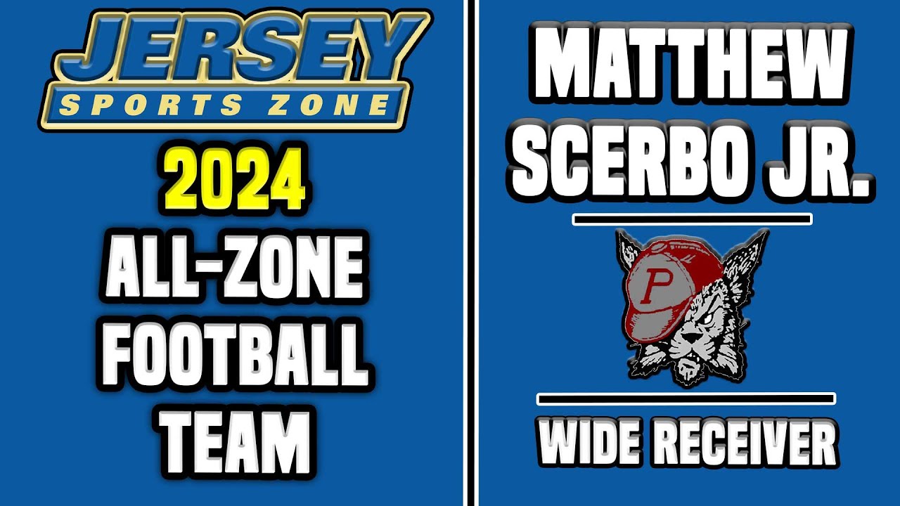 Matthew Scerbo, Jr. | Phillipsburg WR | 2024 JSZ All Zone Profile - YouTube