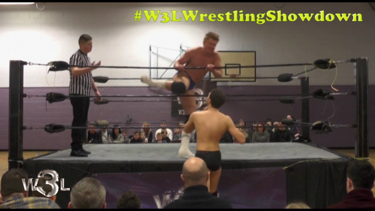 W3L Wrestling Showdown 19-03-17 - Jason Reed vs Abel Stevens - YouTube