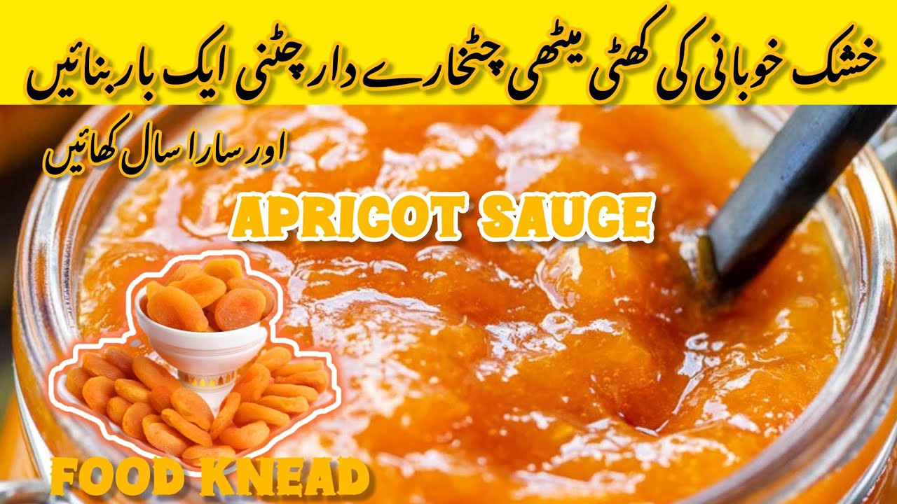 Khubani Ki Chutney Recipe | Dry Apricot Sauce | Khubani Ki Chatni ...