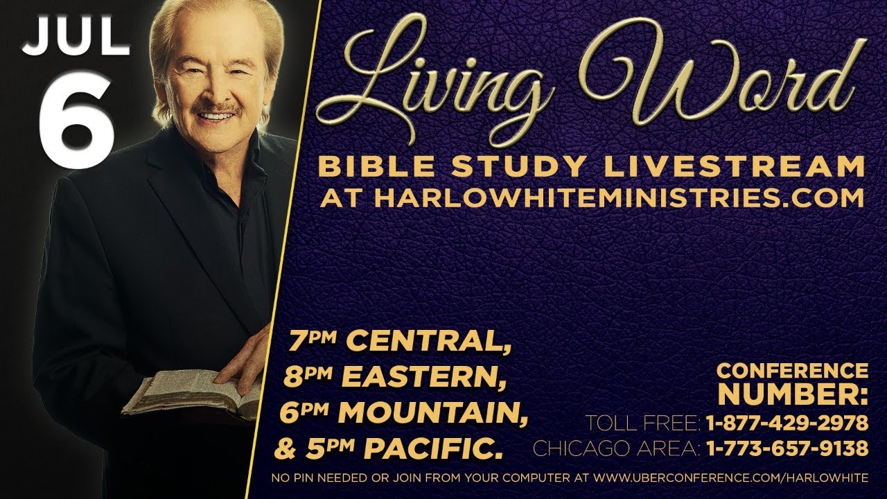 Monday, July 6th: Living Word Bible Study Livestream - YouTube