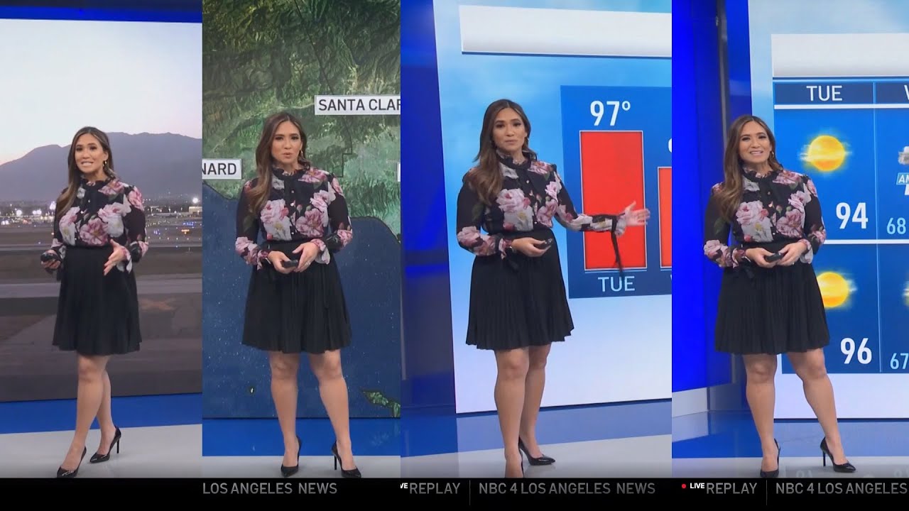 Shanna Mendiola with the evening First Alert Forecast for NBC4 Los ...