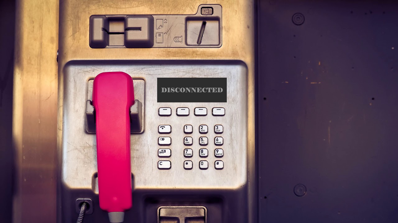 Disconnected Phone Message - chipmunks - YouTube