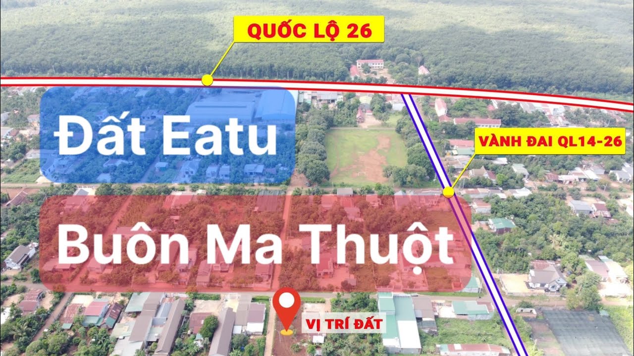 Đất nền giá rẻ 5m và 10m xã Eatu TP. Buôn Ma Thuột - YouTube