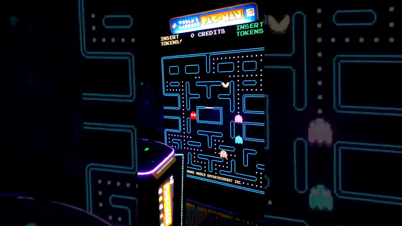 World's Largest Pacman - YouTube