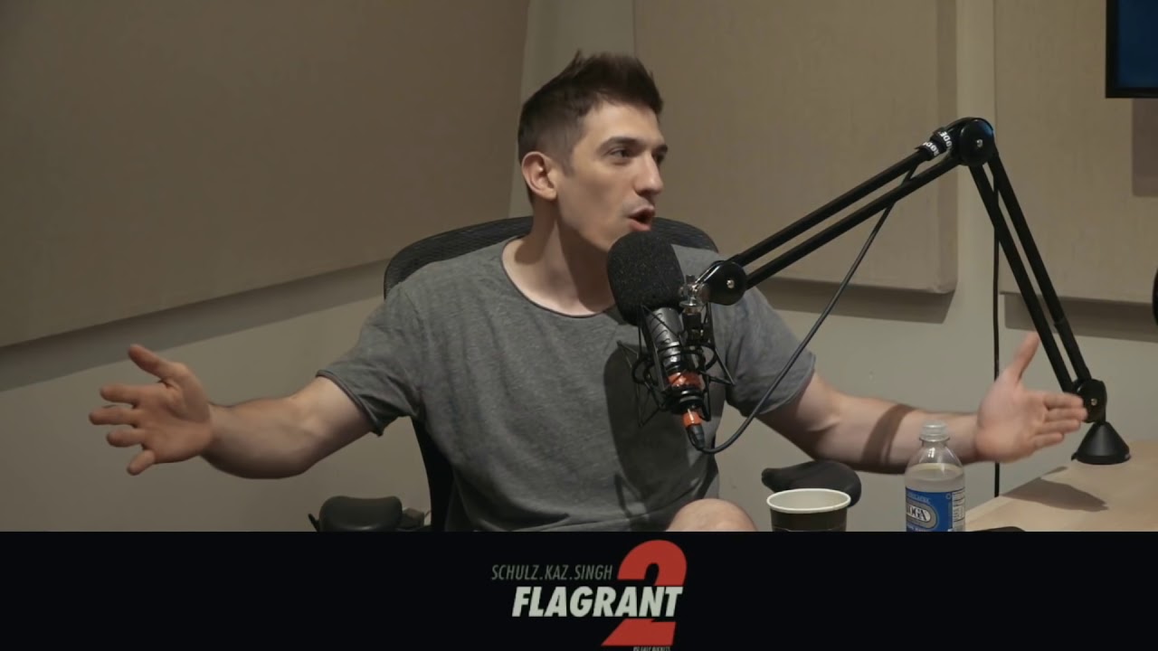 FLAGRANT 2: ANDREW GETS HEATED AT AKAASH AND KAZ - YouTube