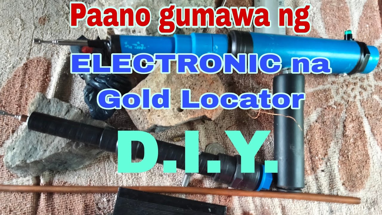 Paano gumawa ng ELECTRONIC na Gold Locator, D I.Y. - YouTube